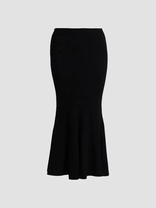 TOCCIN Lynn Godet Midi-skirt - Jet