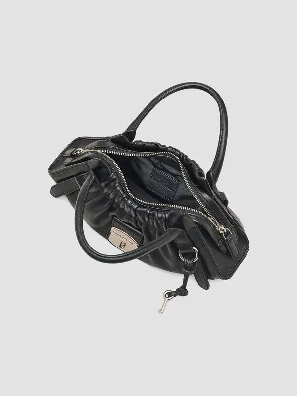 Marc Jacobs The Small Cristina Satchel Bag - Black