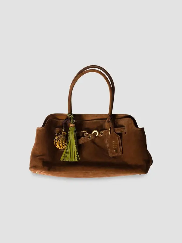 Miu Miu Nappa Leather Trick Bag Accessory - Green