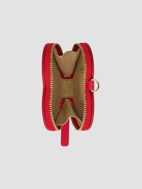 Marc Jacobs The Heart Pouch Bag Charm - True Red
