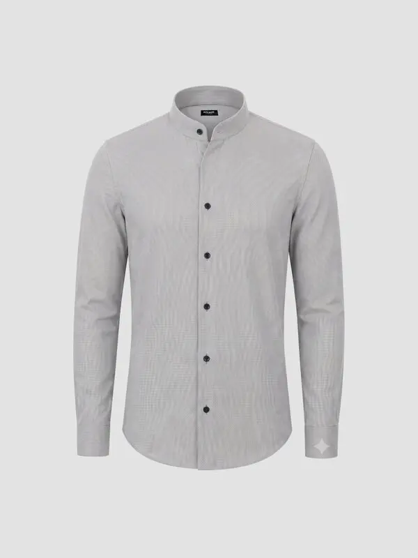 MACEOO Ceremony Prince Stretch Shirt - Grey