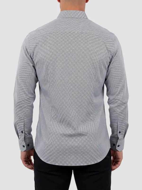 MACEOO Ceremony Prince Stretch Shirt - Grey