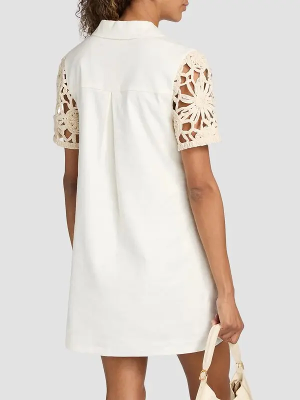 Ramy Brook Celine Linen-blend Minidress