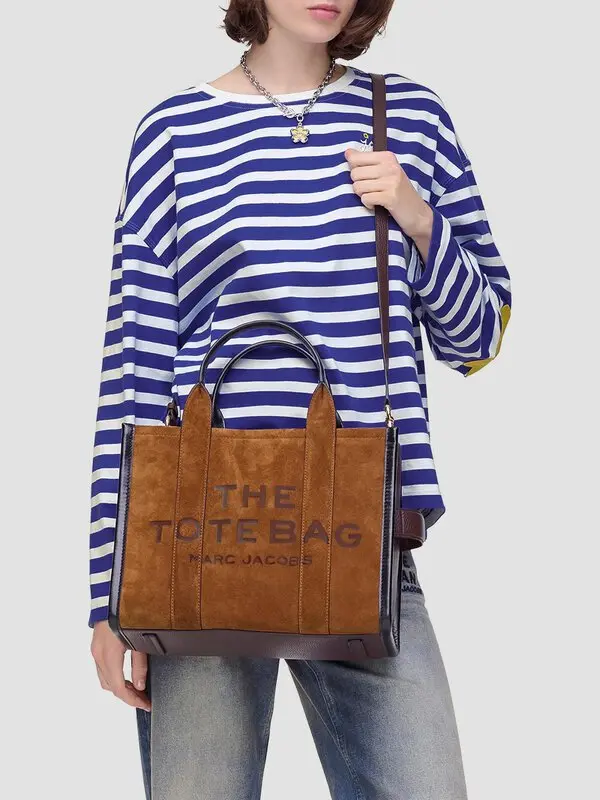 Marc Jacobs The Medium Suede Tote Bag - Copper