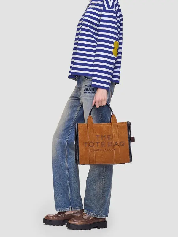 Marc Jacobs The Medium Suede Tote Bag - Copper