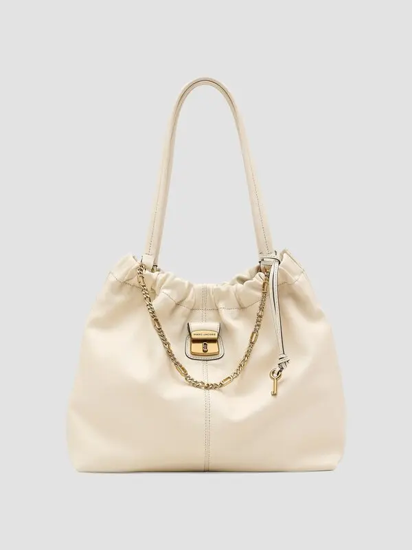 Marc Jacobs The Cristina Leather Tote Bag - Ivory
