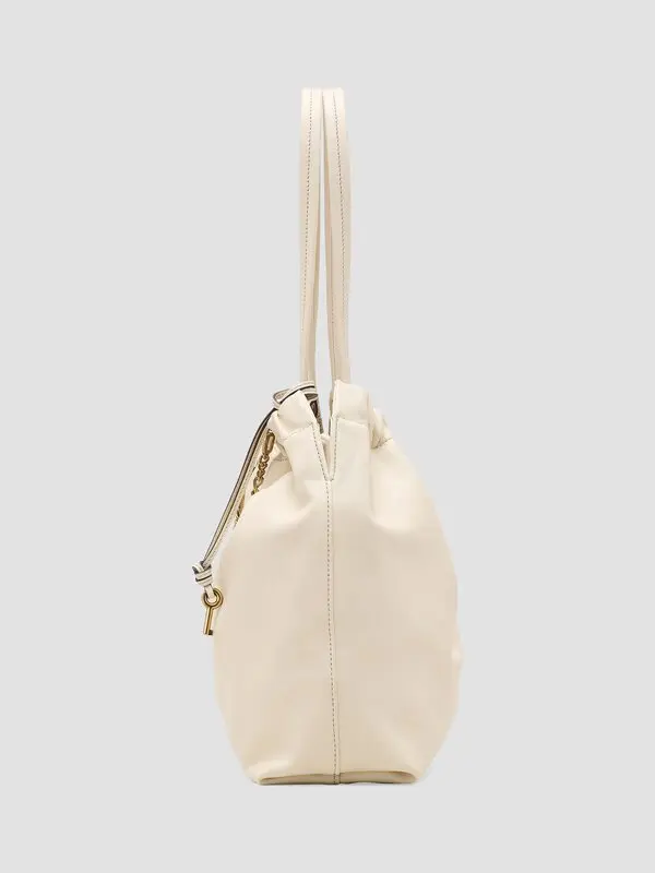 Marc Jacobs The Cristina Leather Tote Bag - Ivory