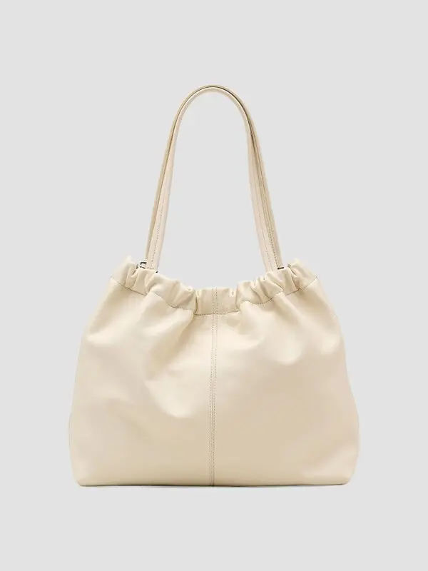 Marc Jacobs The Cristina Leather Tote Bag - Ivory