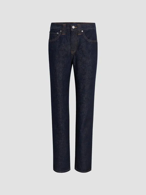 Khaite Farley Five-pocket Straight-leg Jeans - Benson