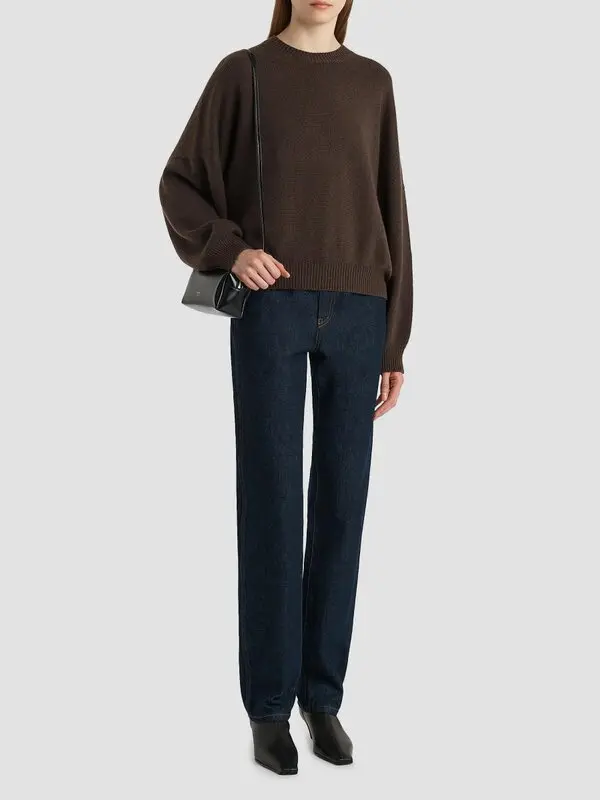 Khaite Farley Five-pocket Straight-leg Jeans