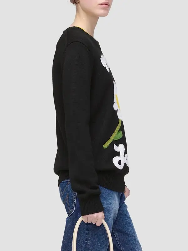Marc Jacobs Marc Is Joy Jacquard Merino Wool Sweater