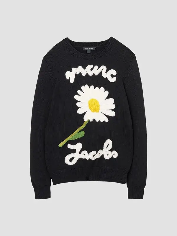 Marc Jacobs Marc Is Joy Jacquard Merino Wool Sweater