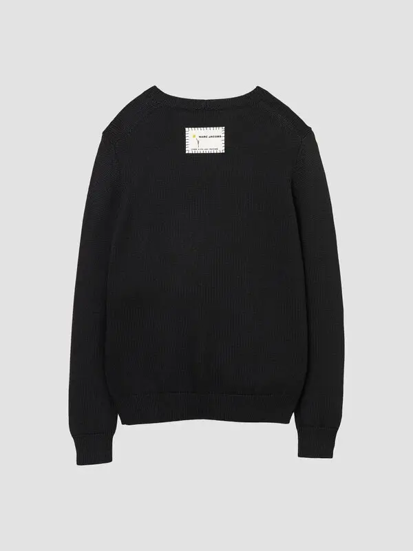 Marc Jacobs Marc Is Joy Jacquard Merino Wool Sweater