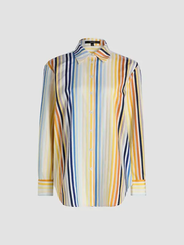 TOCCIN Brennan Boyfriend Shirt - Sunset