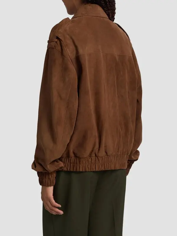 ARMA Halti Suede Bomber Jacket