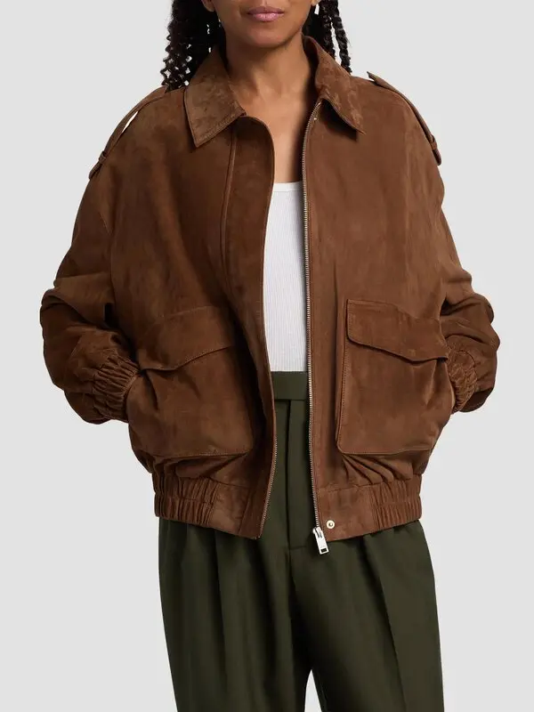 ARMA Halti Suede Bomber Jacket