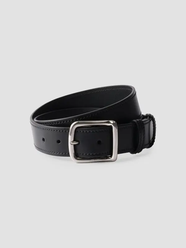 Prada Leather Belt - Black