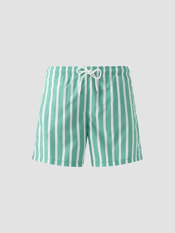 Eton Striped Swim Shorts