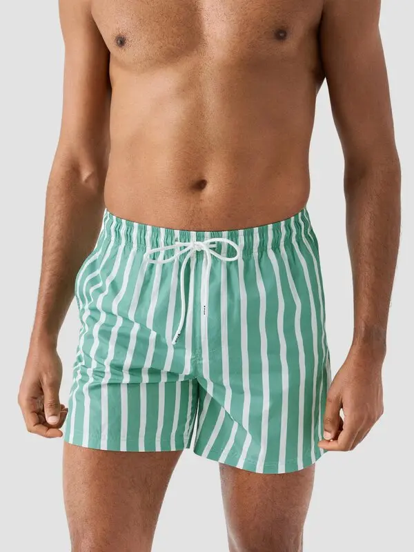Eton Striped Swim Shorts