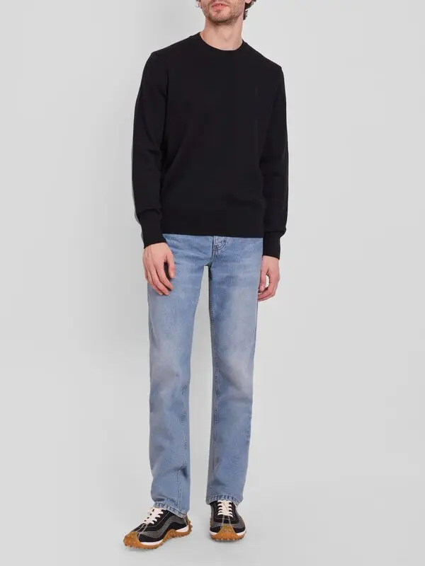 AMI Paris Quota De Coeur Crewneck Sweater