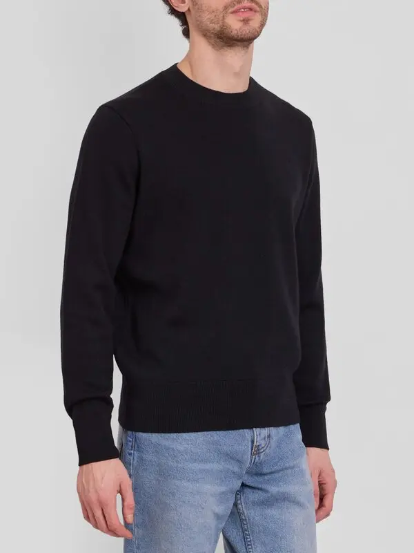 AMI Paris Quota De Coeur Crewneck Sweater