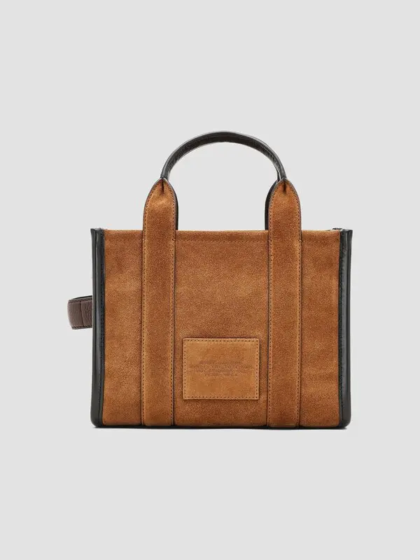 Marc Jacobs The Suede Small Tote Bag - Copper