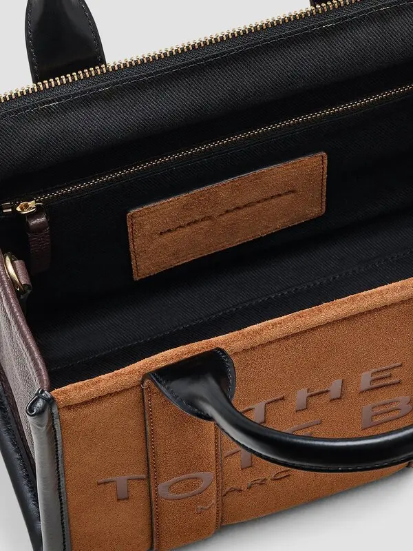 Marc Jacobs The Suede Small Tote Bag - Copper
