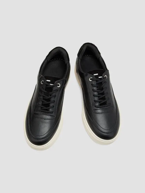 Filling Pieces Mondo Crumbs Leather Sneakers