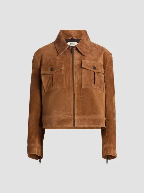 ARMA Narsa Gritty Suede Jacket