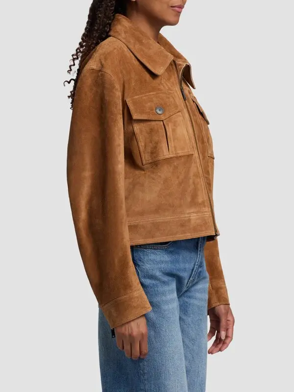 ARMA Narsa Gritty Suede Jacket