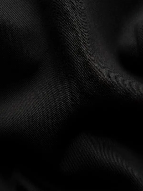 Eton Contemporary-fit Plissé Bib Formal Shirt - Black