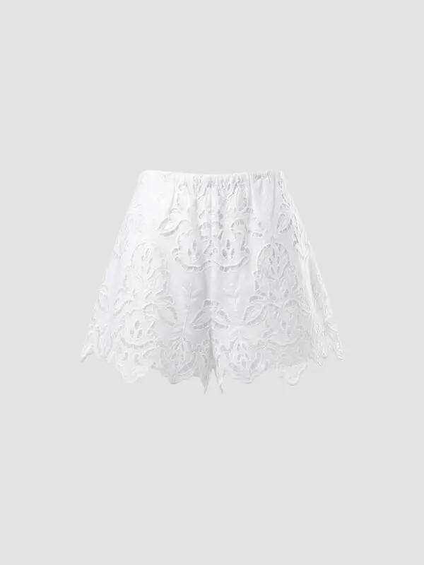 TOCCIN Pavlina Broderie Anglaise Shorts