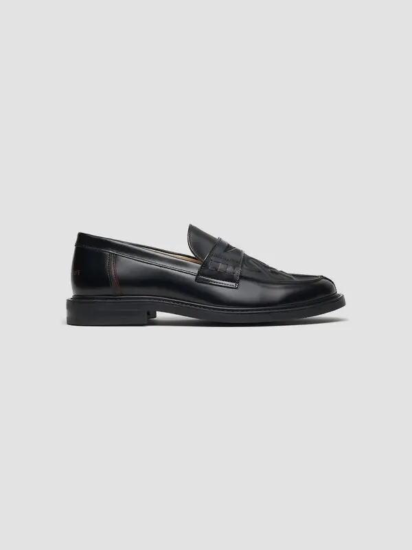Filling Pieces Gowtu Leather Penny Loafers