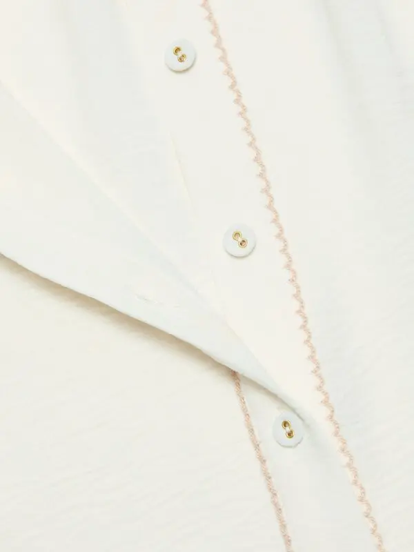 Ramy Brook Aurora Flutter-sleeve Top