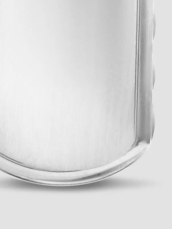 David Yurman Sculpted Cable Tag In Sterling - Diamond