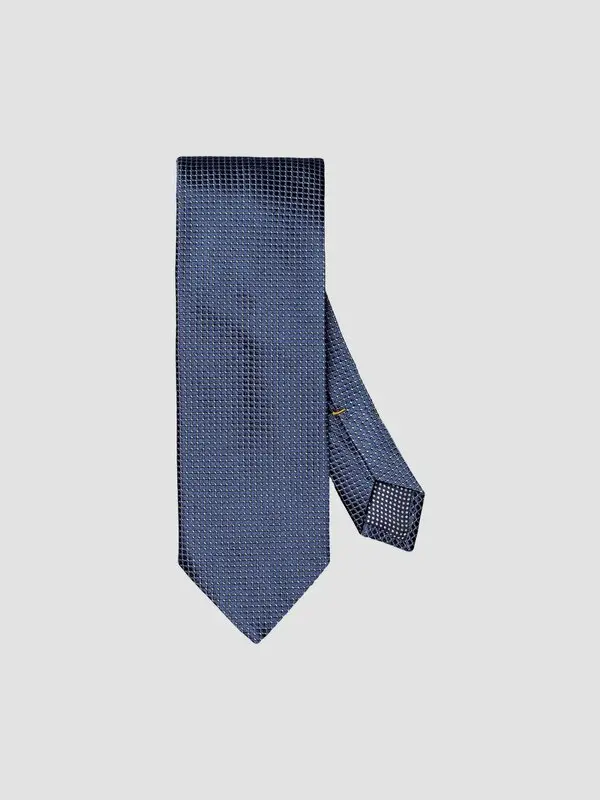 Eton Geometric Satin Silk Tie