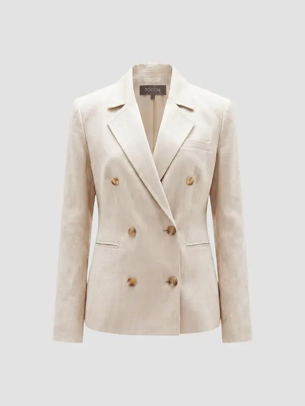 TOCCIN Jazmin Double-breasted Blazer