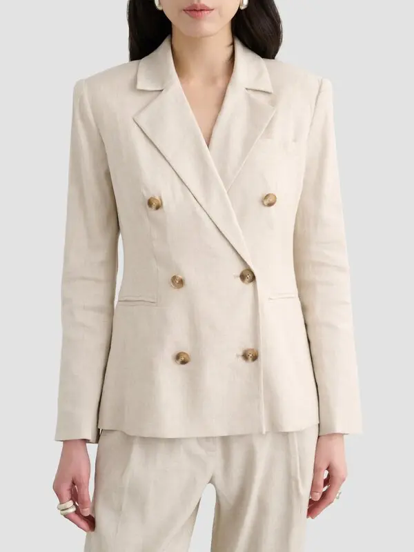 TOCCIN Jazmin Double-breasted Blazer