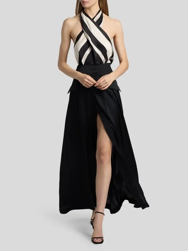 Ramy Brook Zella Front Slit Maxi Skirt