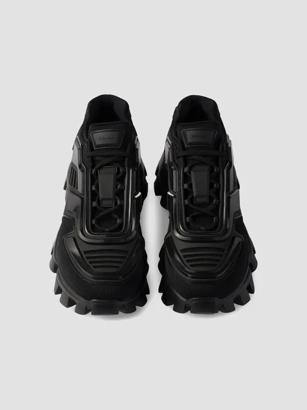 Prada Cloudbust Thunder Knit Fabric Sneakers