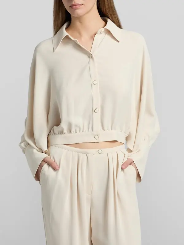 Ramy Brook Lilliana Point Collar Top
