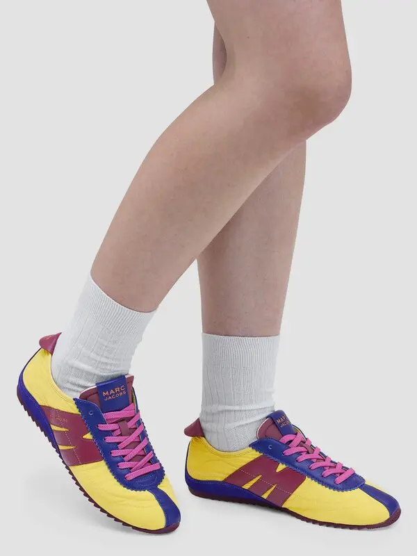 Marc Jacobs The Bleeker 400 Leather Runner Sneakers