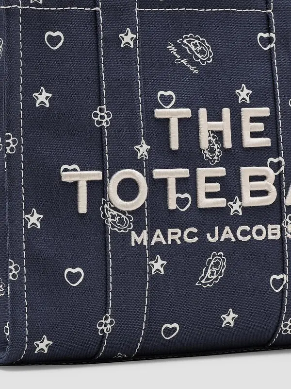 Marc Jacobs The Medium Bandana Canvas Tote Bag