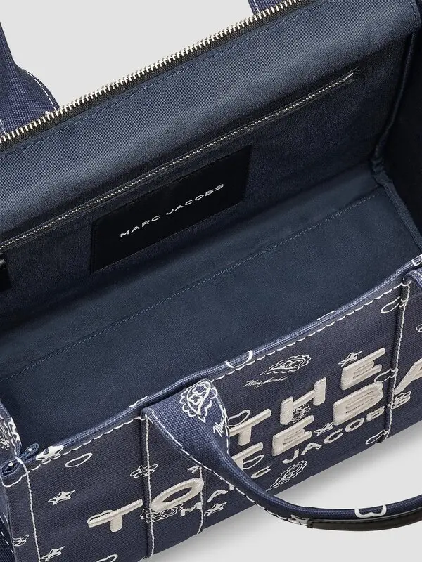 Marc Jacobs The Medium Bandana Canvas Tote Bag