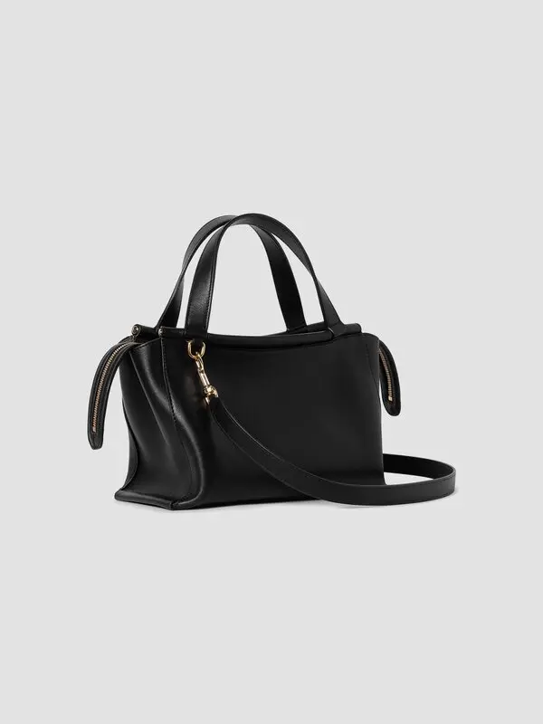 WANDLER Ida Leather Top Handle Bag