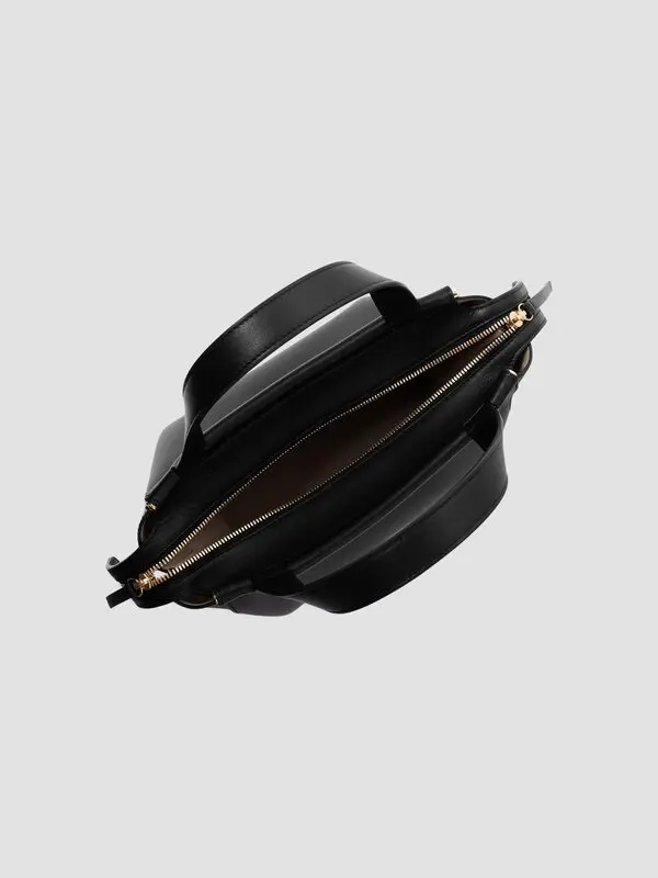 WANDLER Ida Leather Top Handle Bag