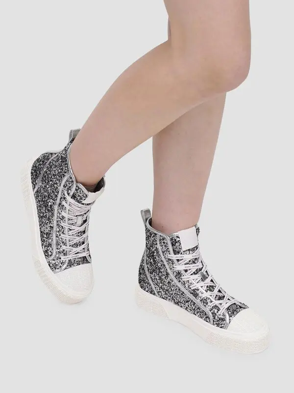 Marc Jacobs The Sequin High-top Sneakers