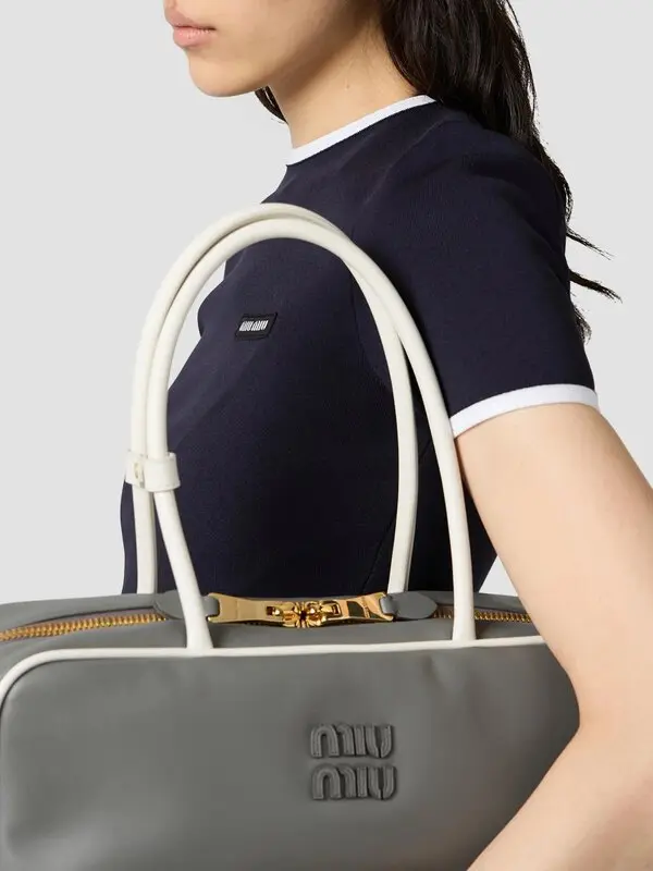 Miu Miu Technical Yarn Crew-neck Sweater
