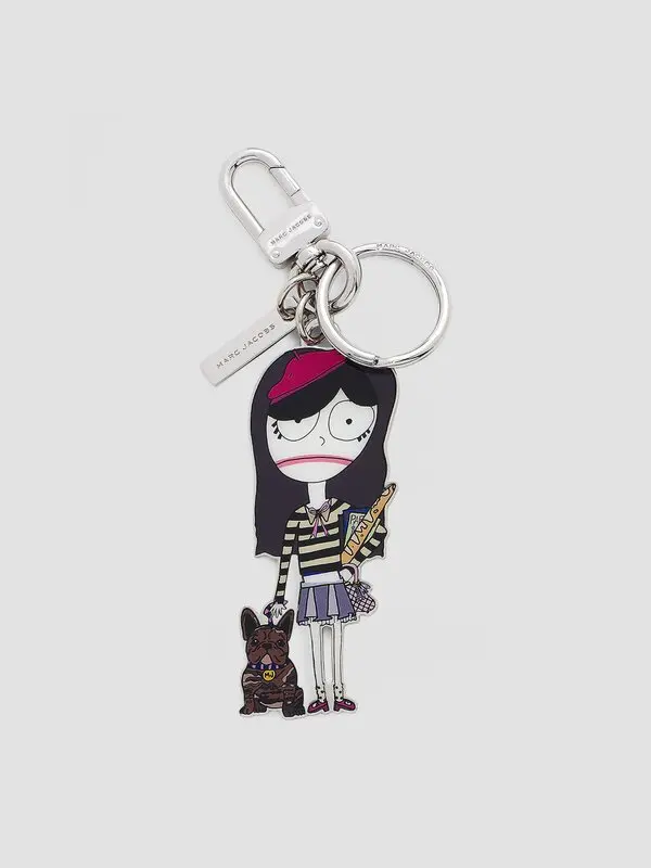 Marc Jacobs Themed Enamel Bag Charm - Paris