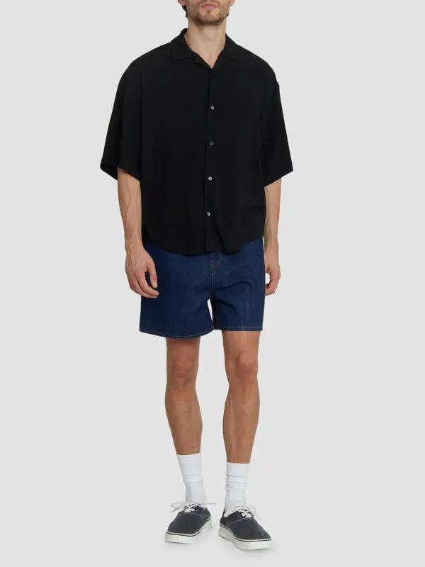 AMI Paris Heritage Denim Shorts